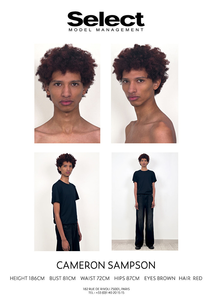 CAMERON SAMPSON | Select Paris | Select Model Management